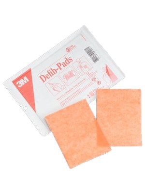 3M Defib Pads 11cm x 15cm - Pkt/2