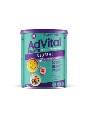 AdVital™ Nutritionally Complete Neutral Powder 500g Can - Ctn/6