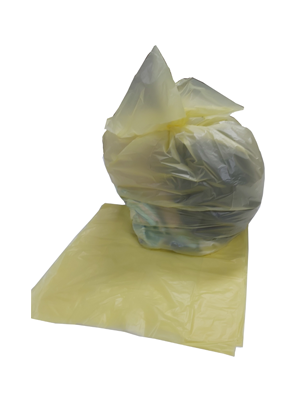 Water Soluble Seam Laundry Bag, Yellow 72x99cm - Ctn/200