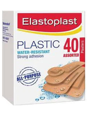 ELASTOPLAST PLASTIC 40's ASSORTED 45907