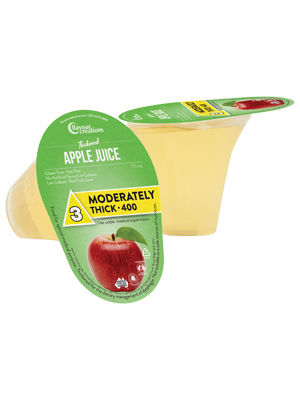 Thickened Apple Juice Level 3 Moderately Thick 175mL - Ctn/24
