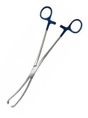 UTERINE FORCEP TEALE VULSELLUM 25cm