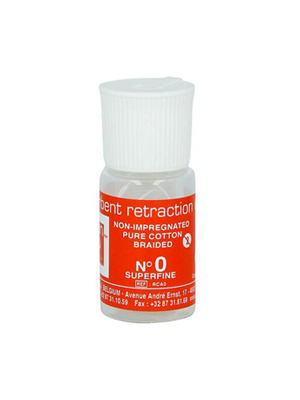 Retraction Cord Braided Alan Pure Cotton SuperFine 0 3m