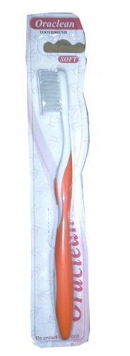 CCP Oraclean Soft Seasonal Toothbrush Orange 12's