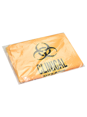 Contaminated Waste Bags 27L 300 x 210 x 600mm - Box/50