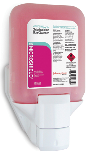 MICROSHIELD® 4 Chlorhexidine Surgical Handwash 1.5L