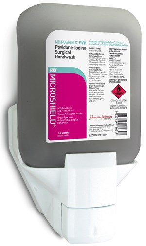 MICROSHIELD® PVP Povidone-Iondine Surgical Handwash 1.5L