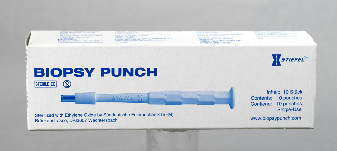 Skin Biopsy Punches 3mm - Box/10